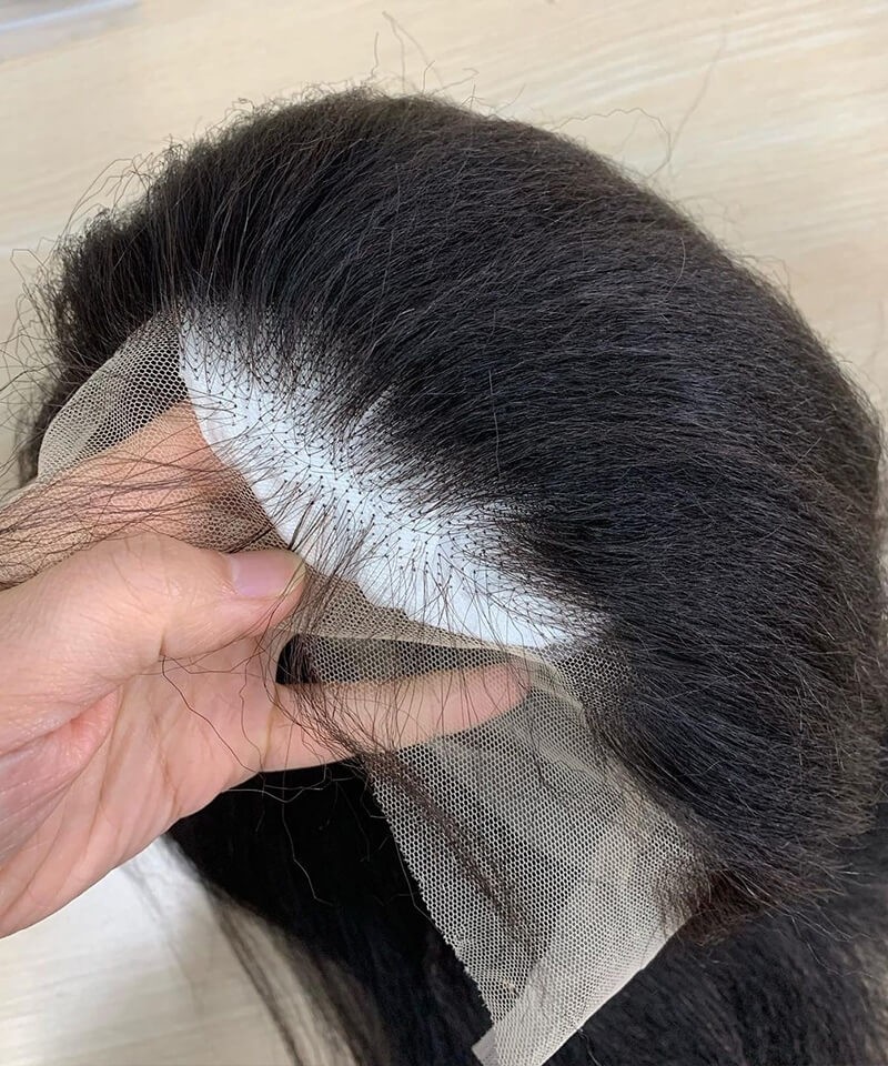 13x6 HD Lace Front Italian Yaki Human Hair Wigs 200% Density ...