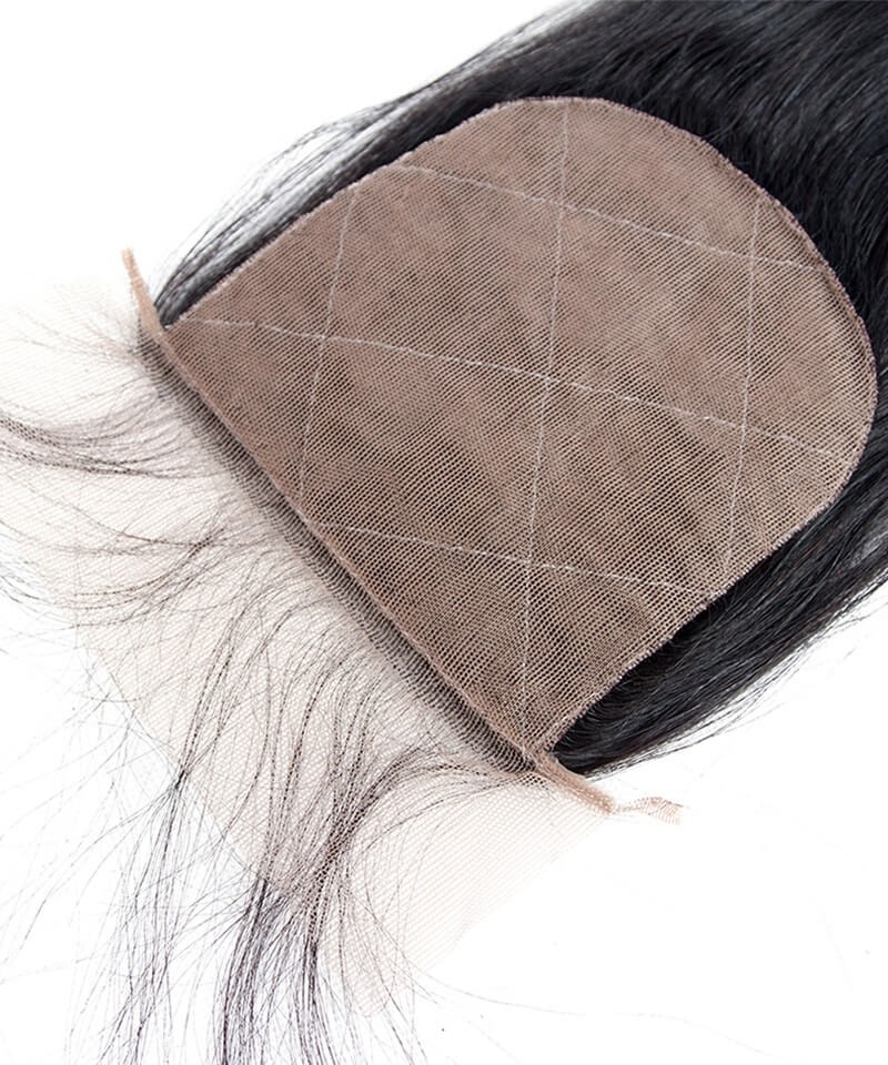 Pre Plucked Kinky Straight 4x4 Silk Base Closures Free Part 10-24 ...